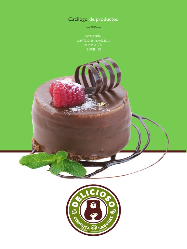 Catalogo Delicioso | PDF | Postres | Pasteles
