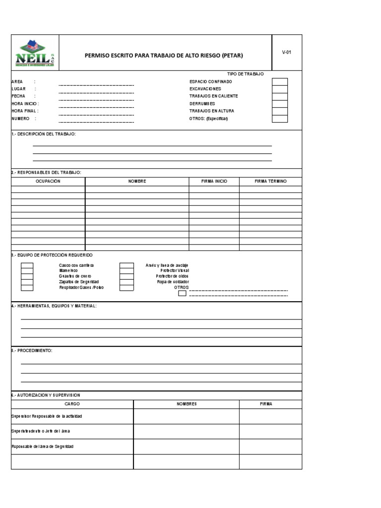 3.CASAC 03 Formato PETAR | PDF