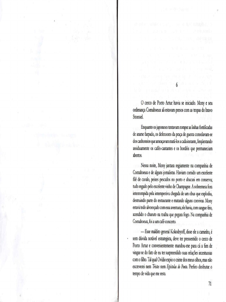 Apollinaire. As Onze Mil Varas Capítulo VI | PDF