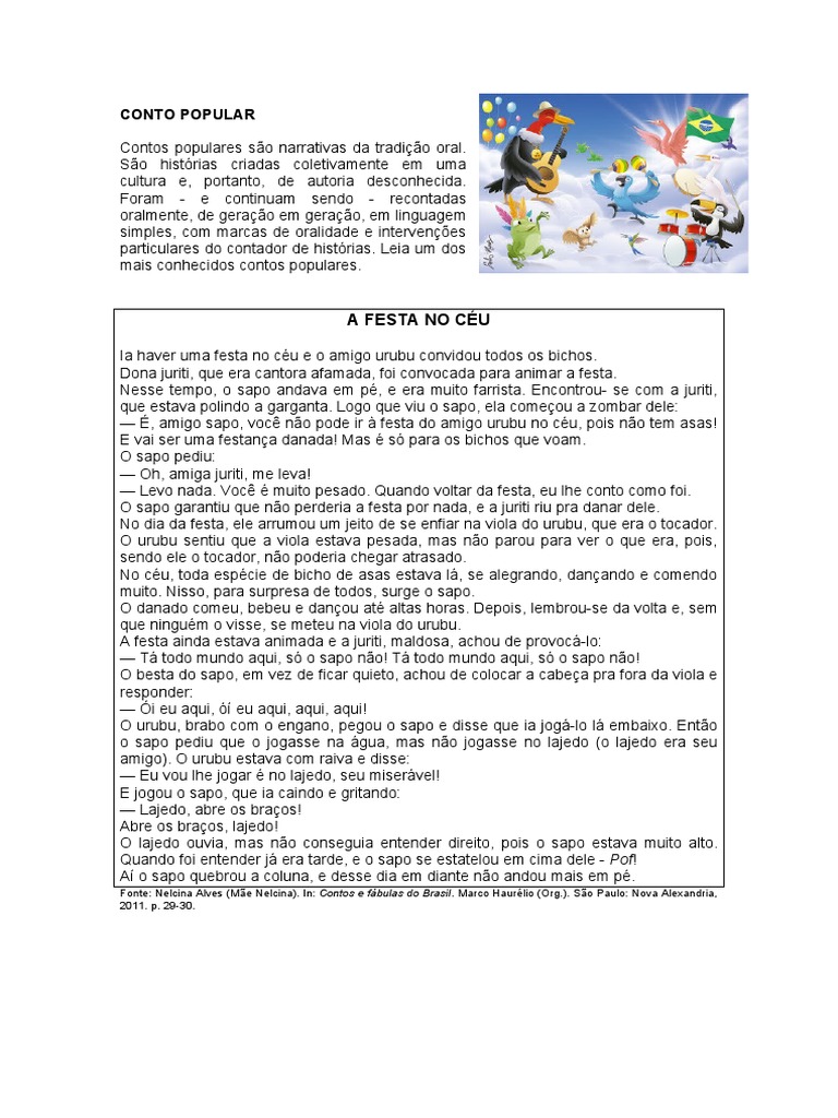 Conto Popular | PDF | Contos