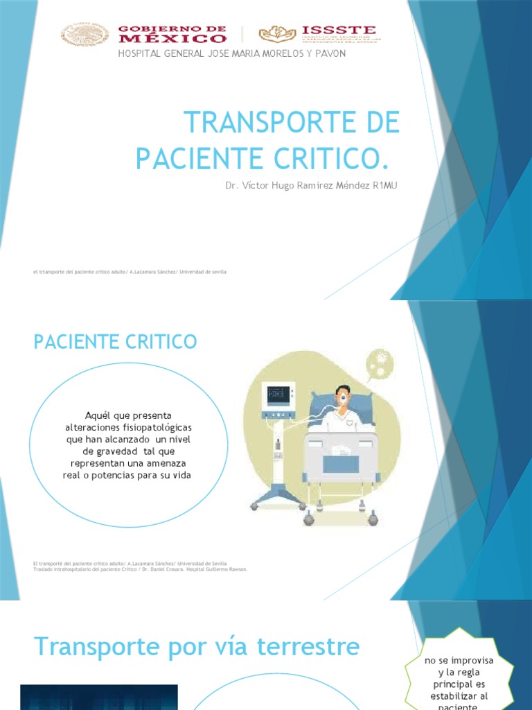 TRANSPORTE DE PACIENTE | PDF | Hospital | Transporte