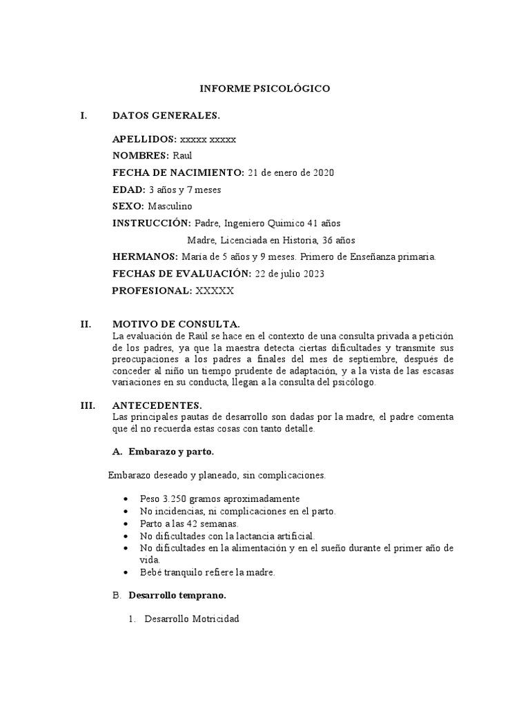 Caso Raul | PDF | Memoria | Aquisición de idioma