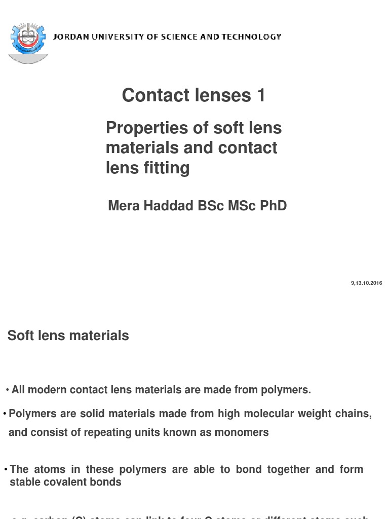 #2 2. Properties and Fitting of SCL | PDF