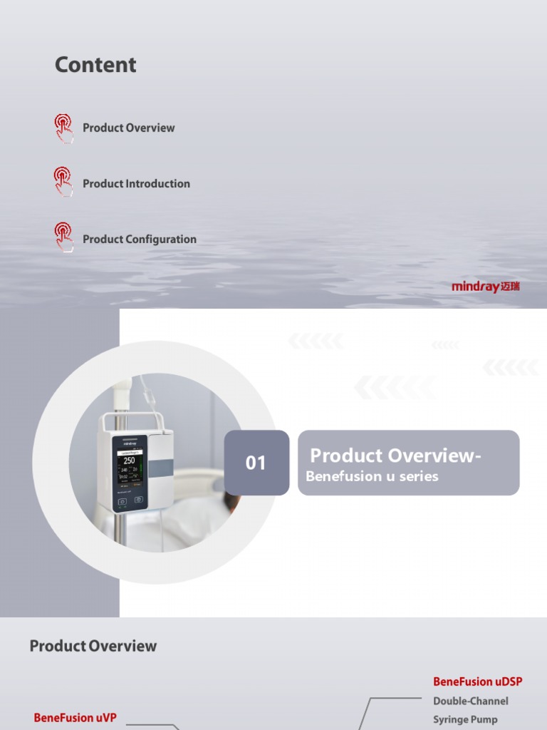 BeneFusion U Series Introduction | PDF | Touchscreen | Electronics