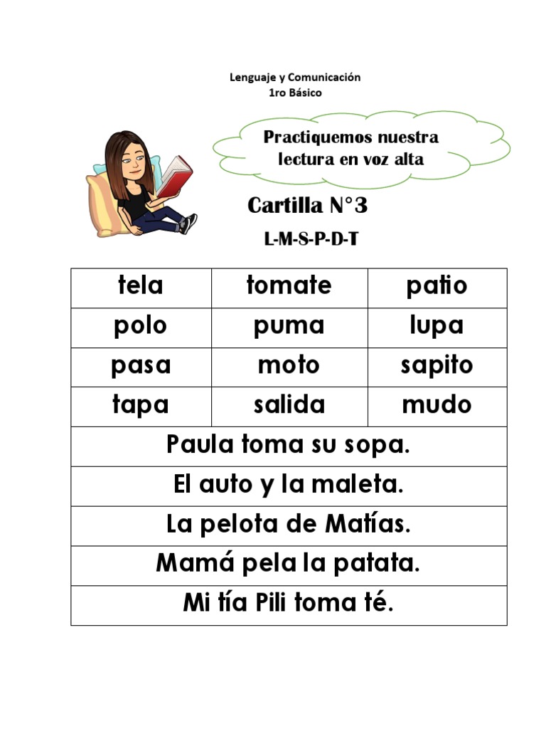 Cartilla Lectura N°3 | PDF