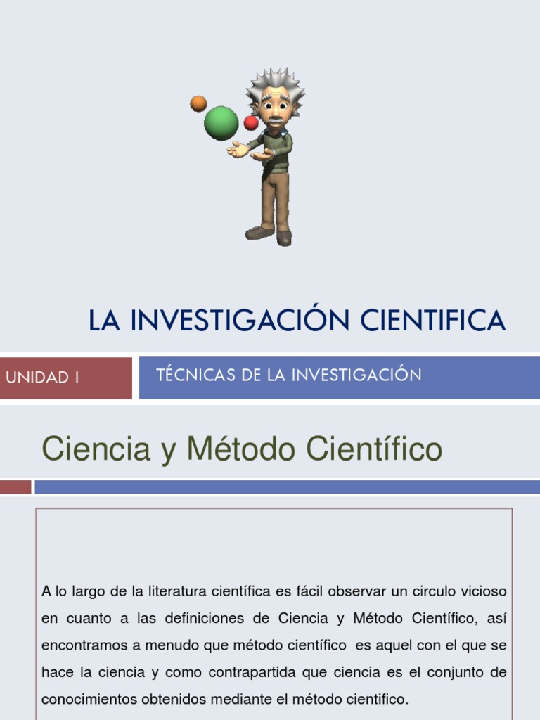 Método Científico: Etapas y Técnicas | PDF | Hipótesis | Método científico
