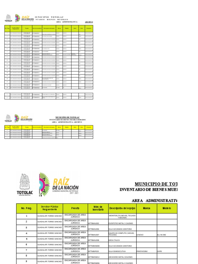Inventarios Junio 2021 | PDF | Computadora de escritorio | De entrada y salida