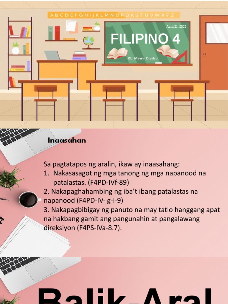 Patalastas at Panuto | PDF