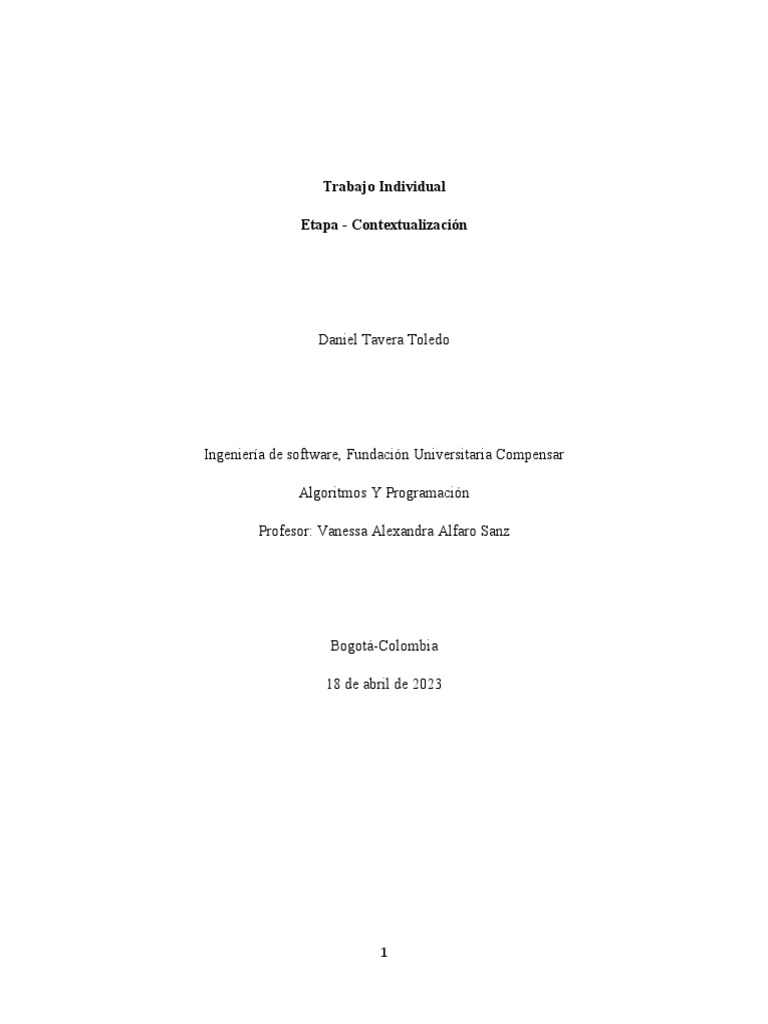 Actividad De Algoritmos Pdf Algoritmos Lenguaje De Programación 7778