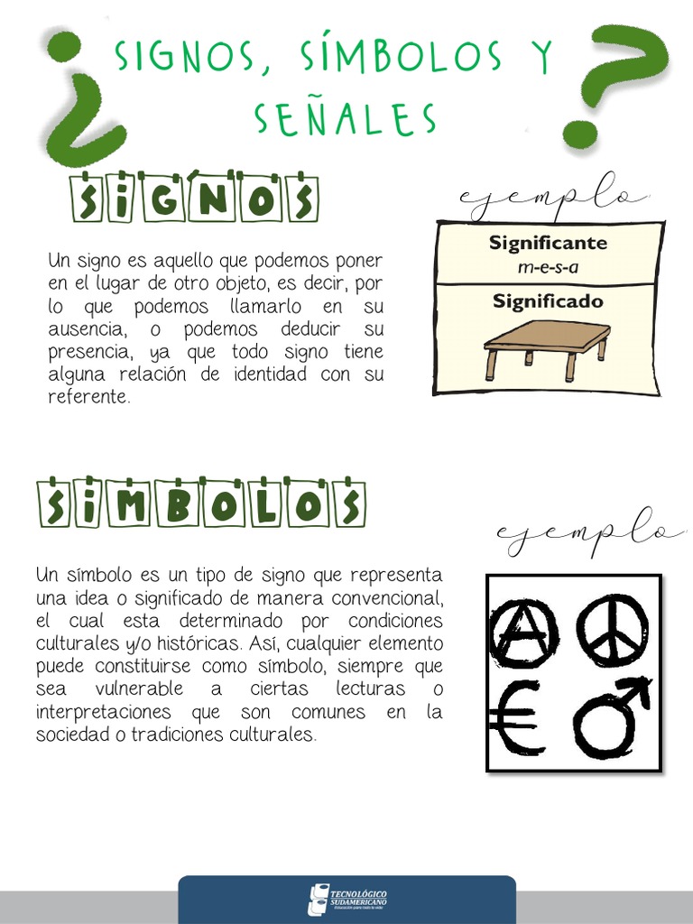 Signos, Simbolos y Señales | PDF