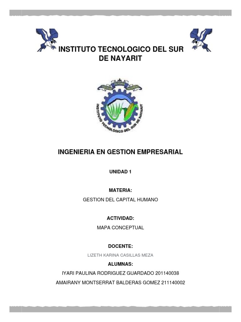 Mapa Conceptual GCH AC1-T1 | PDF | Gestión estratégica | Gestión de ...