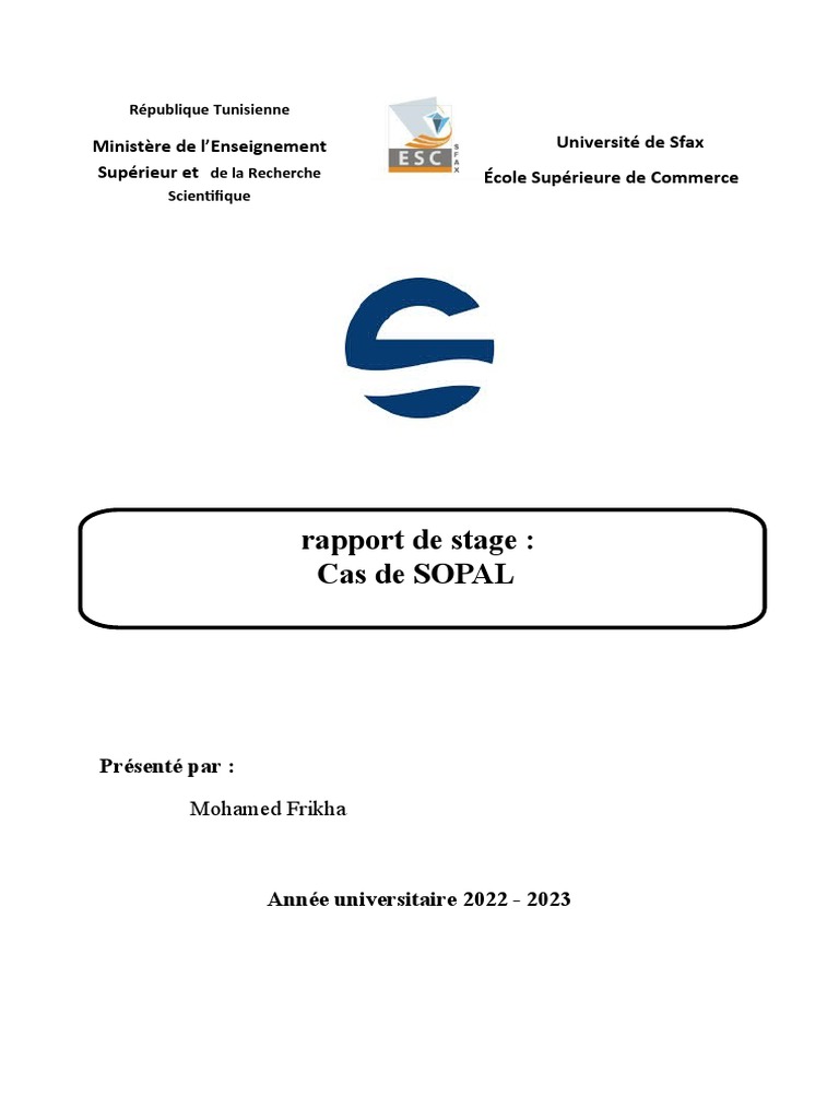 Sopal | PDF | Machine-outil à commande numérique | Tunisie