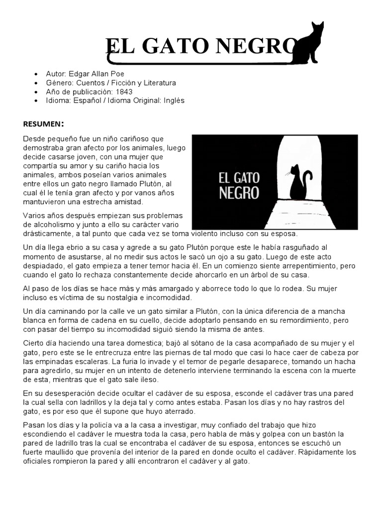 El Gato Negro | PDF