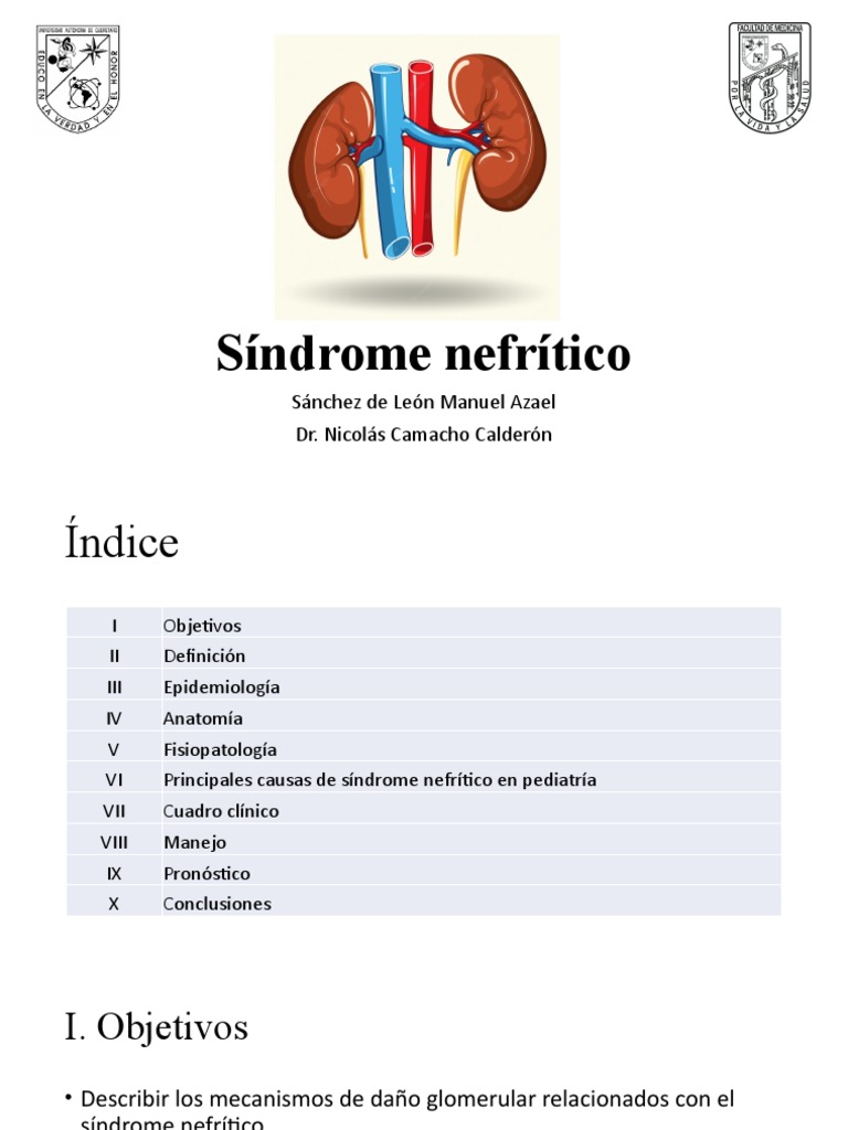 Síndrome Nefrítico | PDF