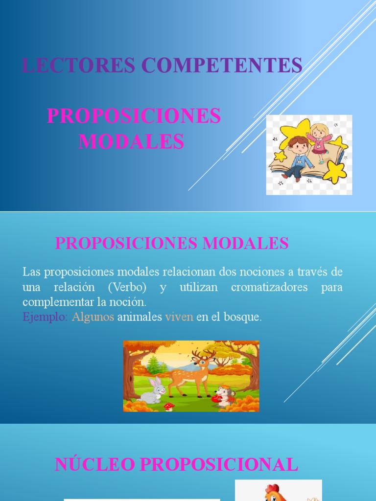 Proposiciones Modales y Cromatizadores | PDF