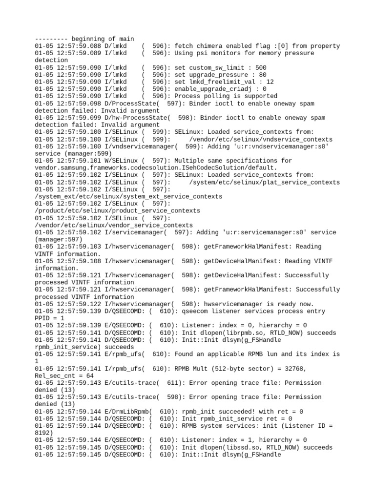 Logcat Home Fota Update Log | PDF