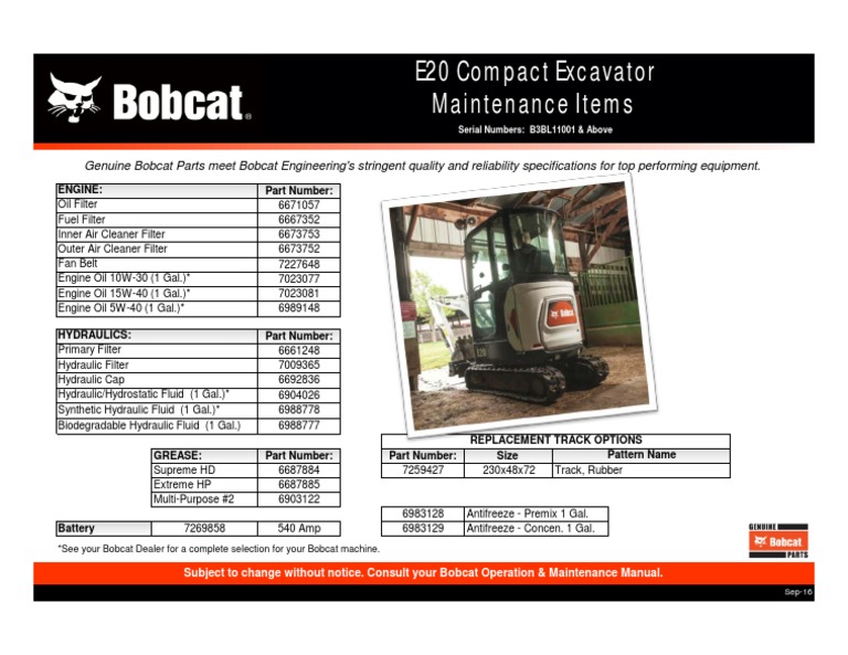 Bobcat Parts & Maintenance Guide | PDF | Technology & Engineering