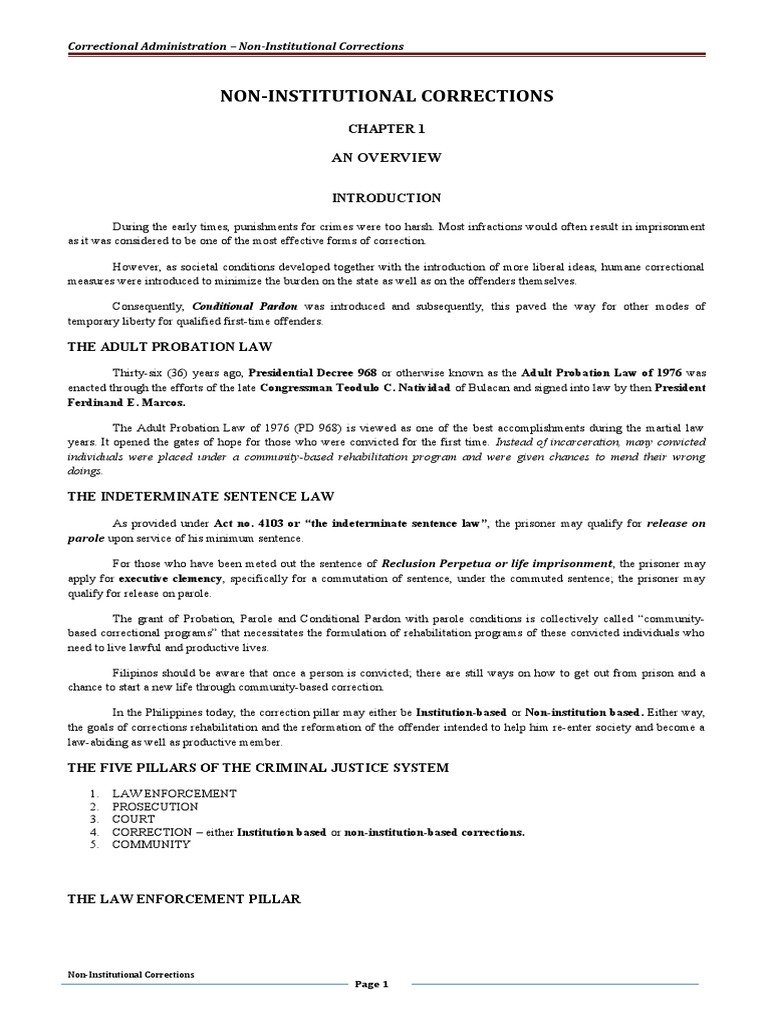 CA 102 Notes | PDF | Pardon | Probation