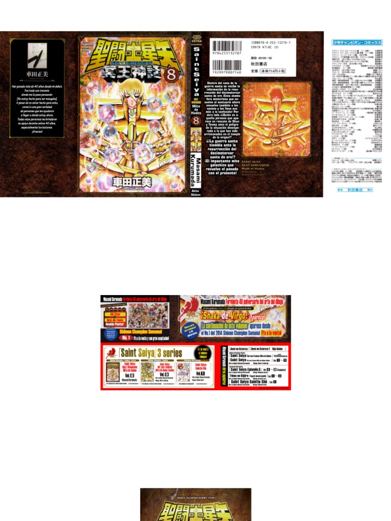 Tomo 8 Next Dimension Saint Seiya | PDF