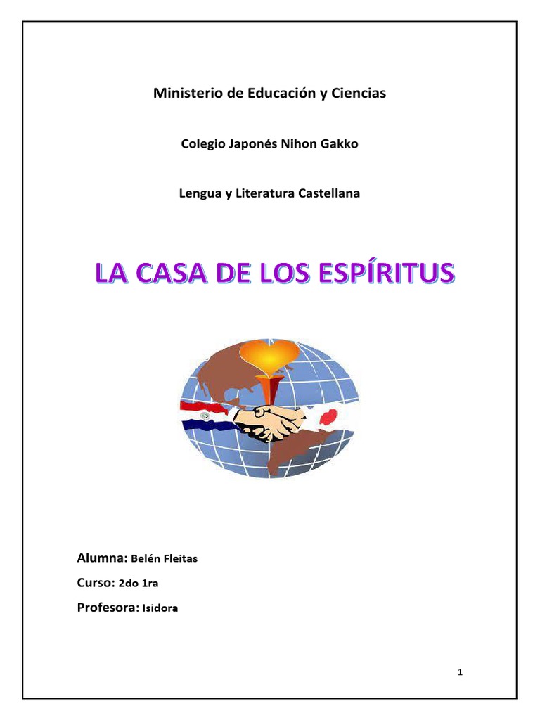 Personajes de "La Casa de los Espíritus" | PDF