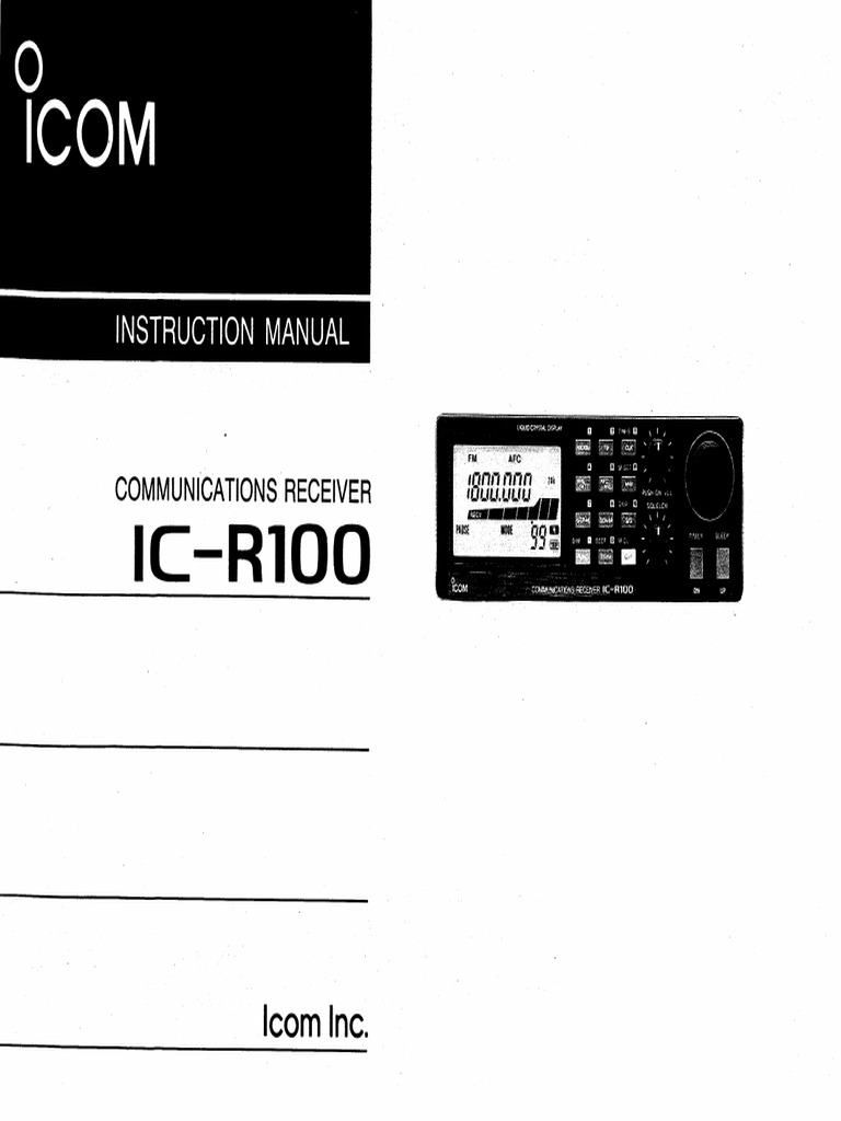 Ic R100 | PDF