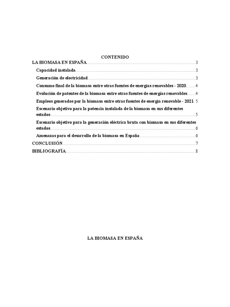 Actividad Biomasa | PDF | Biomasa | Energía renovable