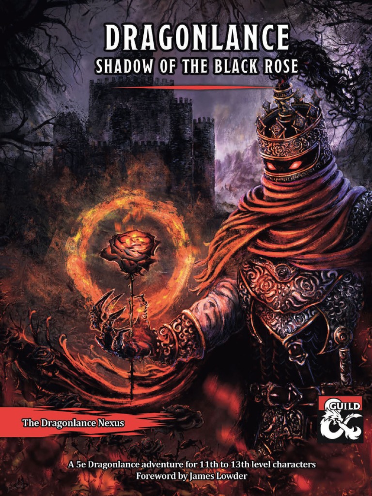 D&D 5e - Shadow of The Black Rose | PDF