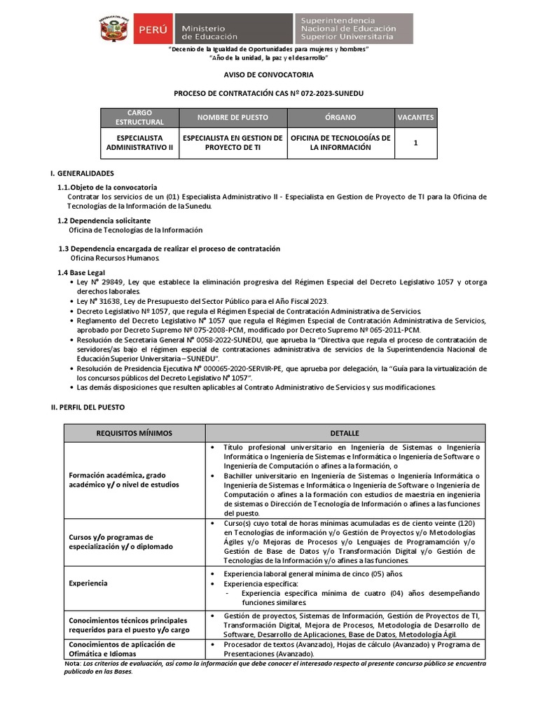 Seleccion CPM 307 Concurso 64ecca3e47a6f | PDF | Informática | Software