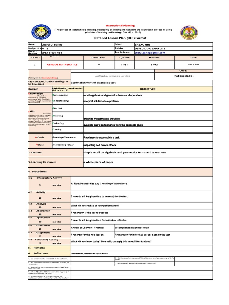 Gen Math 2 | PDF | Learning | Mathematics