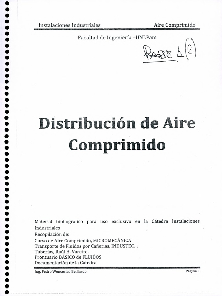 3 - Distribución de Aire Comprimido | PDF