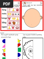 Letrang CC Kindergarten Worksheets | PDF