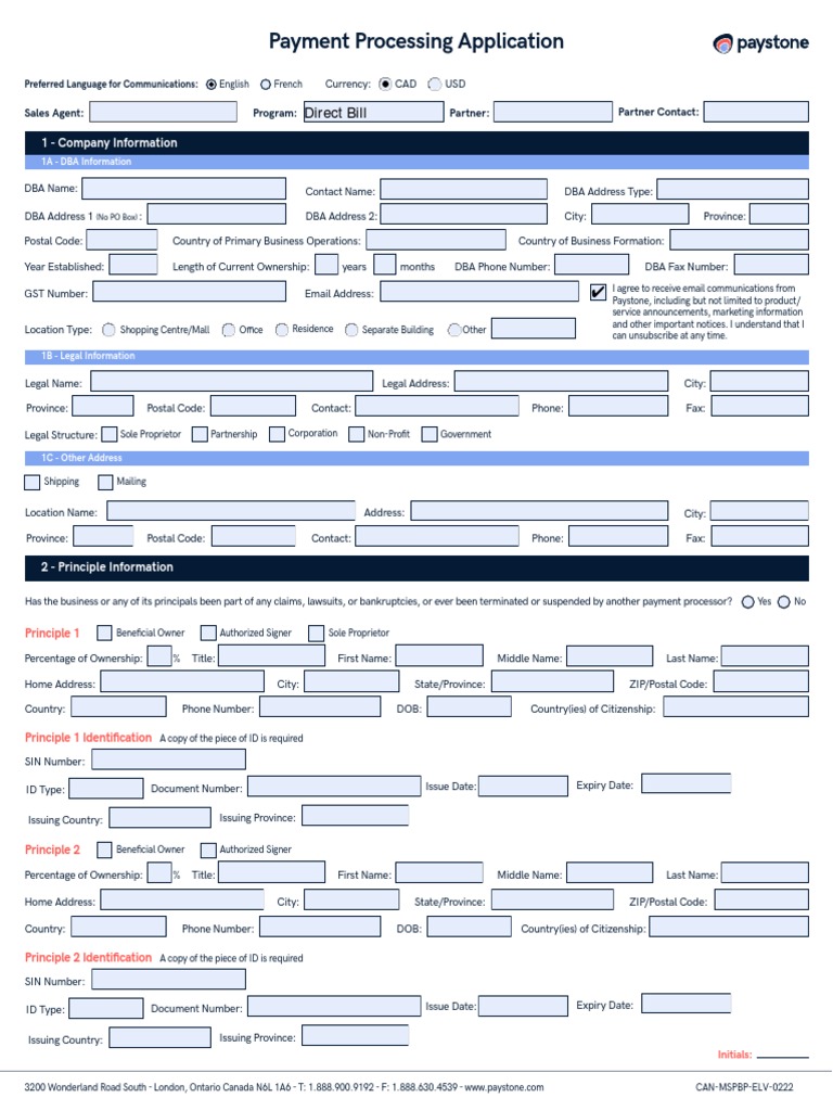 DB Elavon Application V0222 ENG | PDF | Guarantee | Debit Card