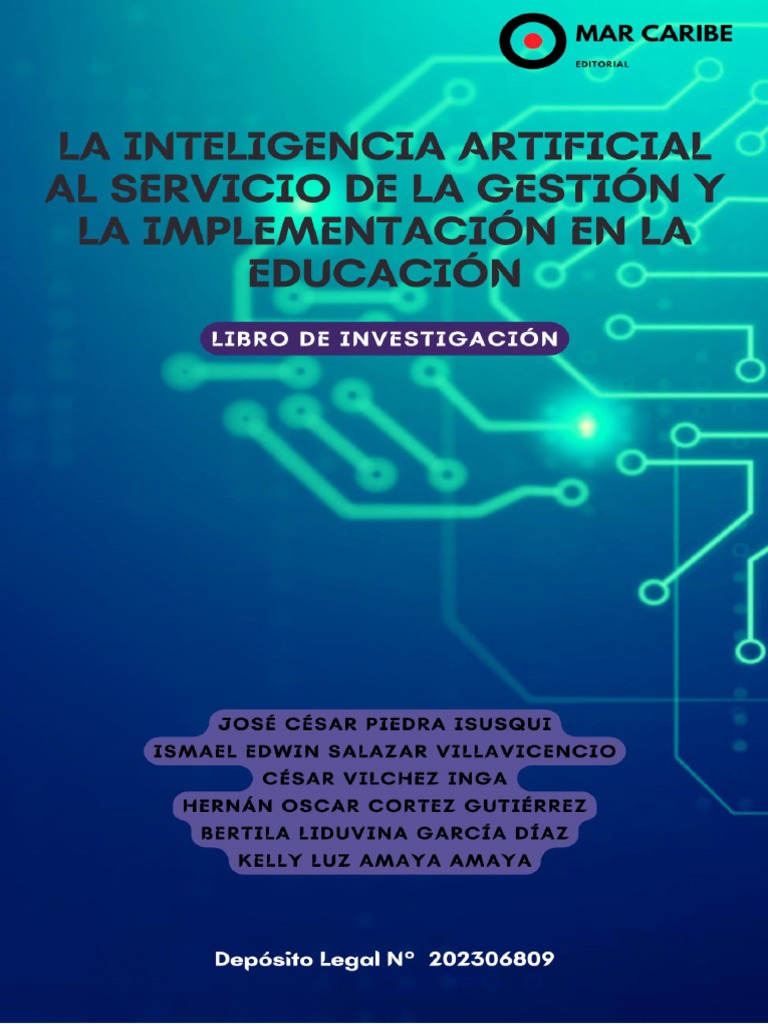 La Inteligencia Artificial Al Servicio de La Gestión y La Implementación en La Educación | PDF ...