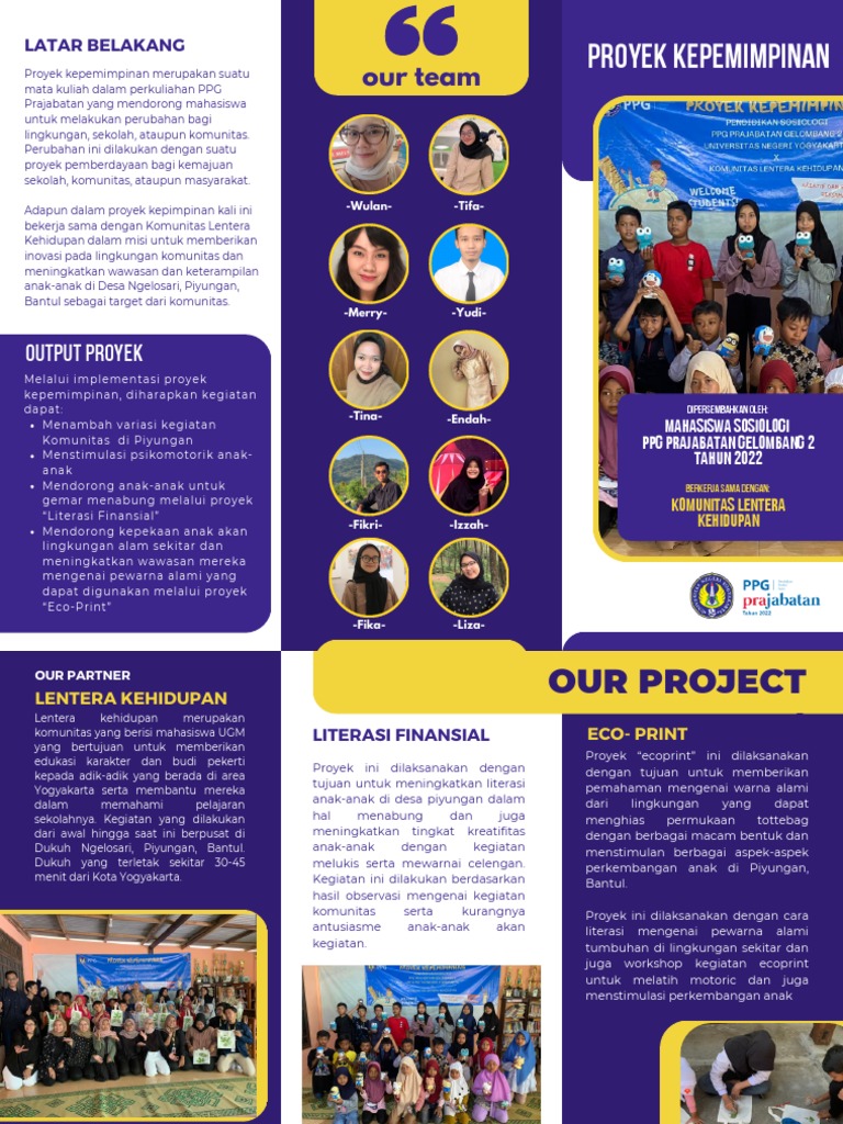 Pamvlet Kegiatan | PDF | Seni