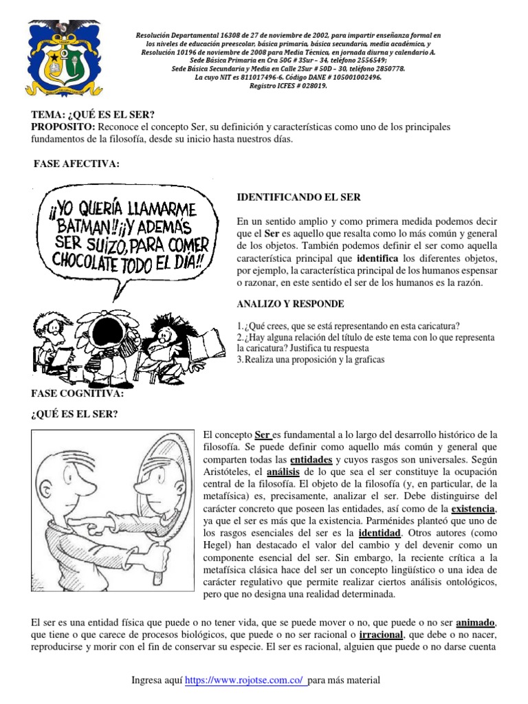 Qué Es El Ser | PDF | Existencia | Metafísica