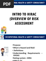 HIRA Template | PDF | Risk | Hazards