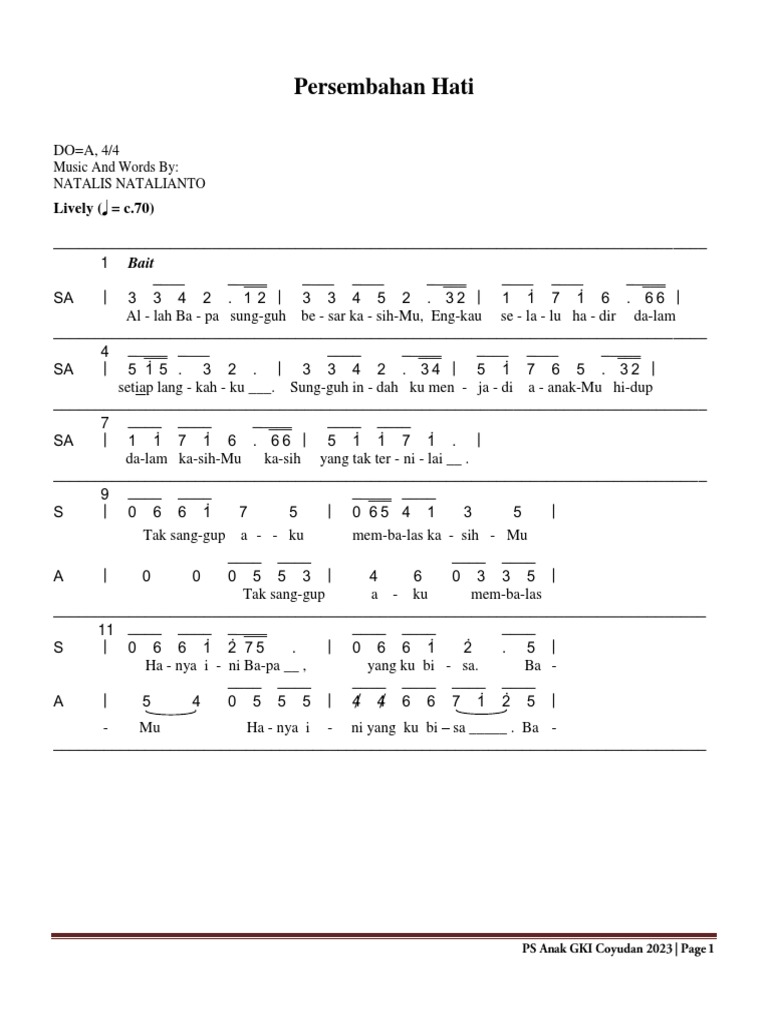 Persembahan Hati Pdf