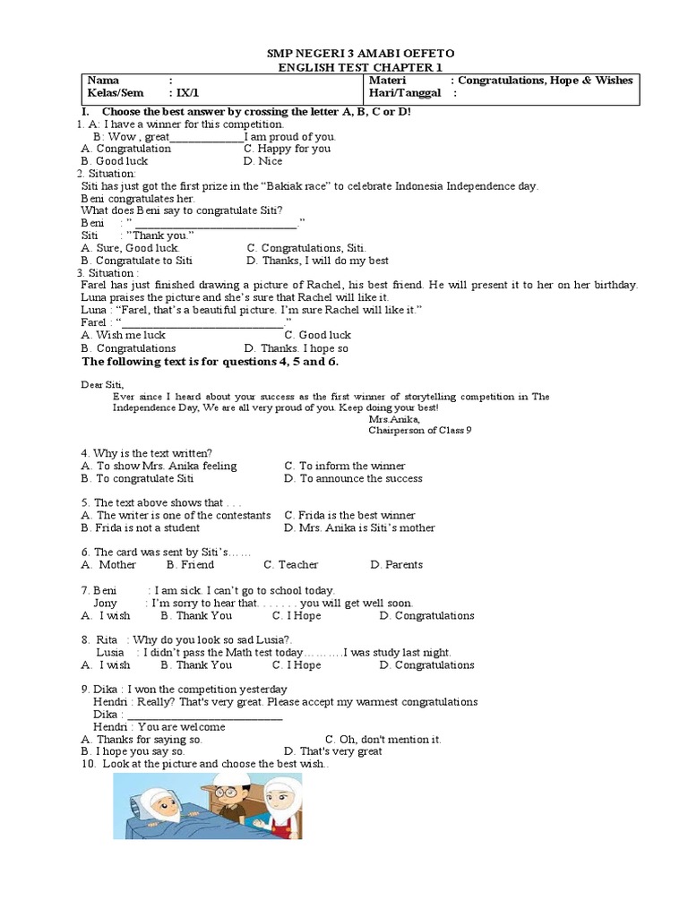 BING KLS 9 UH Chapter 1 | PDF