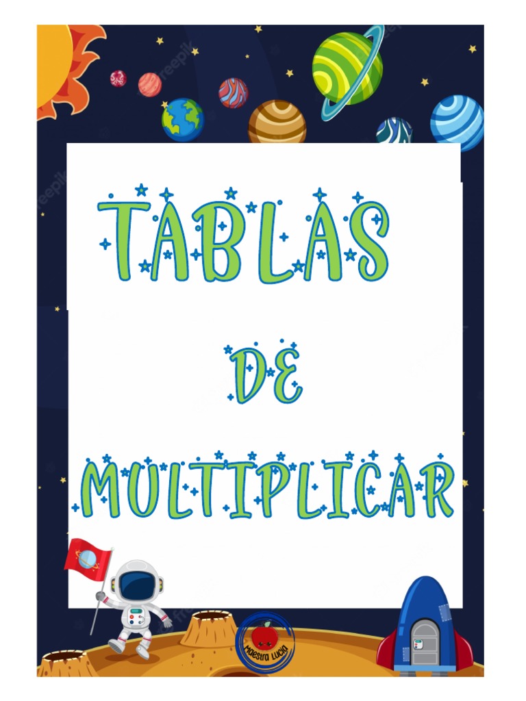 Impresiones Tablas de Multiplicar PDF | PDF