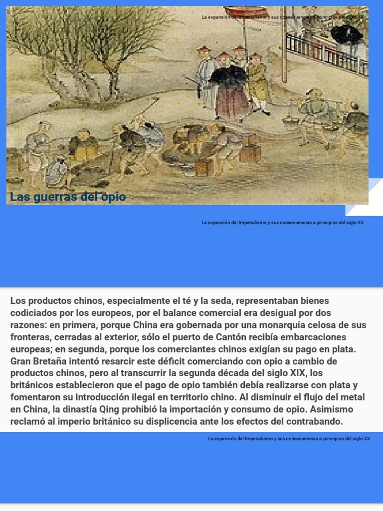 Consecuencias de las Guerras del Opio | PDF | Relaciones ...