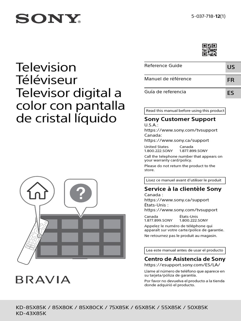 Television Téléviseur Televisor Digital A Color Con Pantalla de Cristal ...