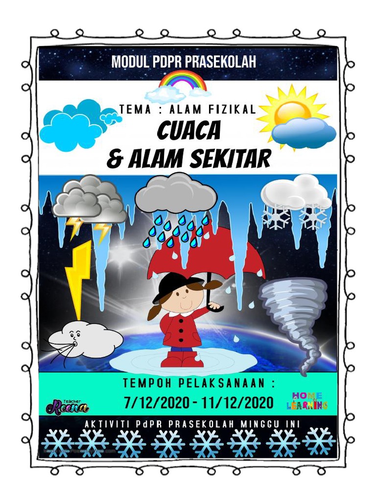 Modul PDPR (5) Cuaca & Alam Sekitar (PDF Final) | PDF | Kajian Bahasa Asing