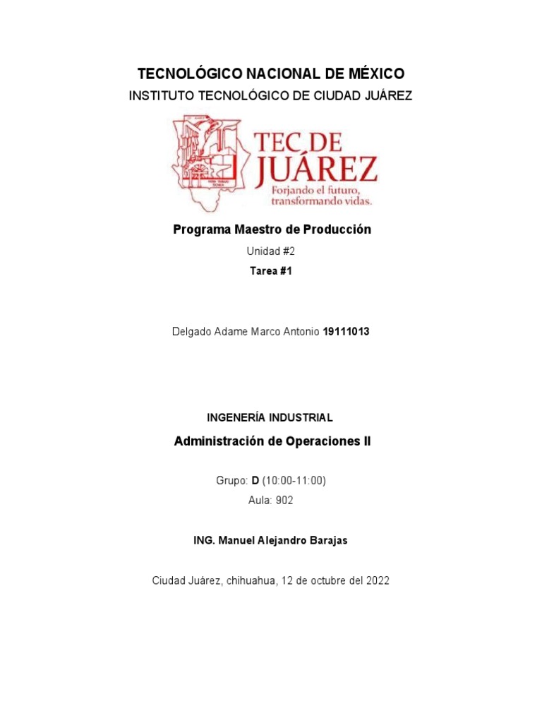 TAREA 1 UNIDAD 2 | PDF