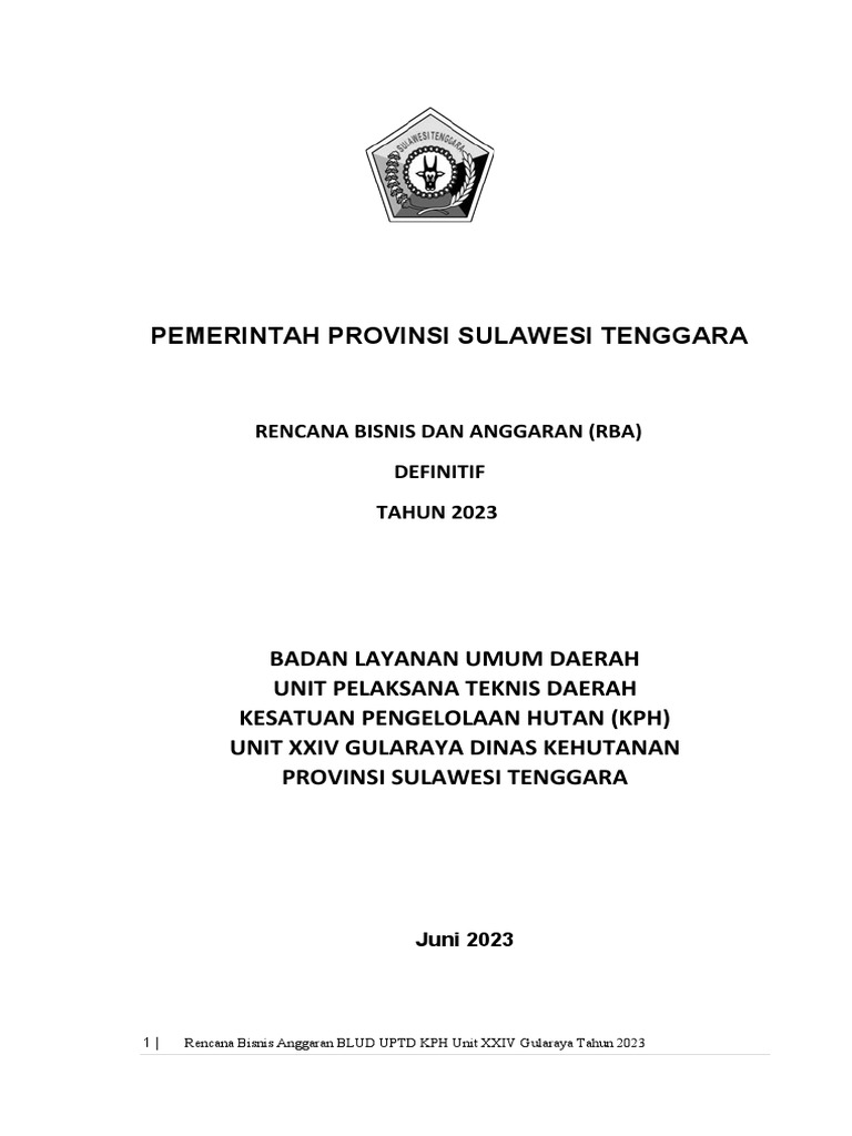 RBA KPH Gularaya 2023 | PDF