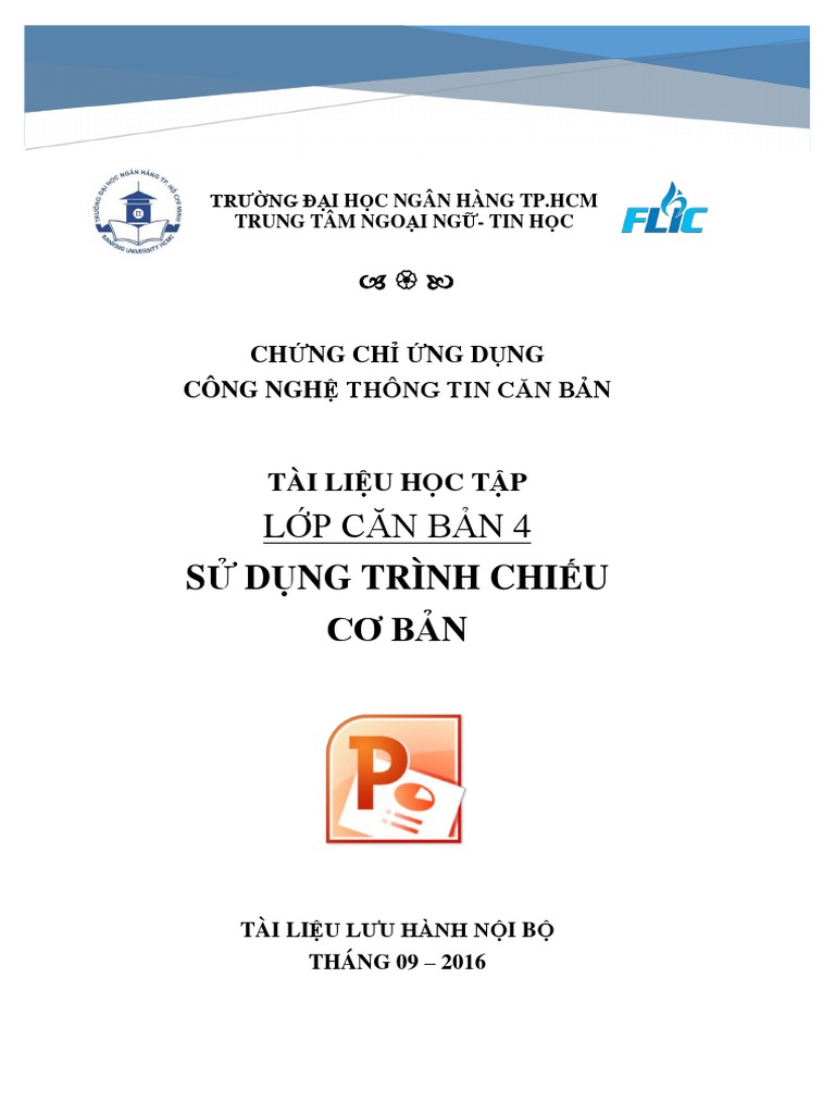 Tai Lieu CC CNTT Co Ban Module 5 | PDF