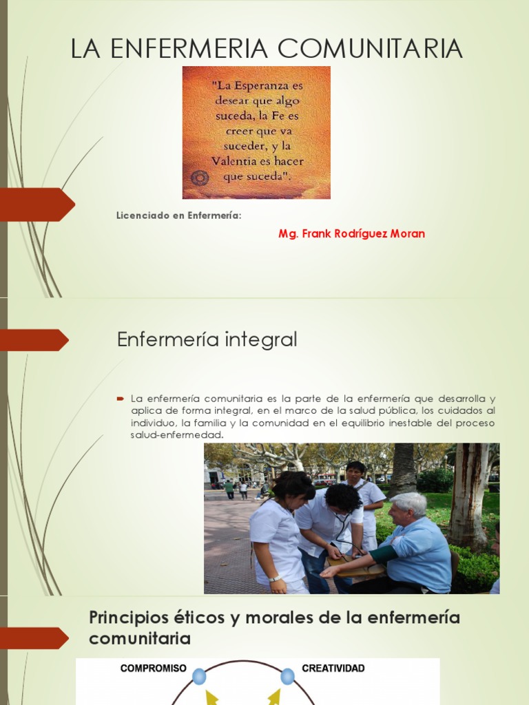 La Enfermeria Comunitaria | PDF
