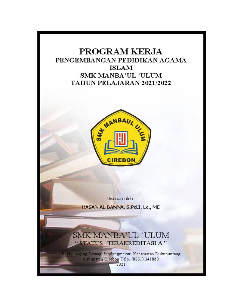 Program Kerja Pengembangan PAI | PDF