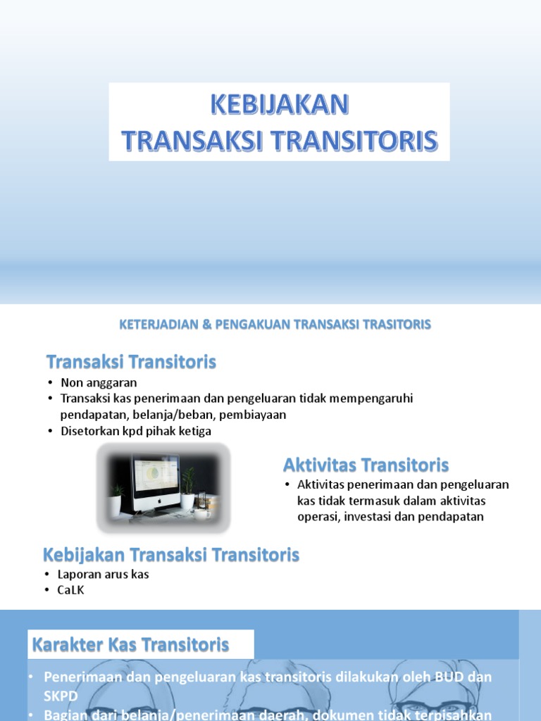 MATERI 4 Kebijakan Transaksi Transitoris | PDF