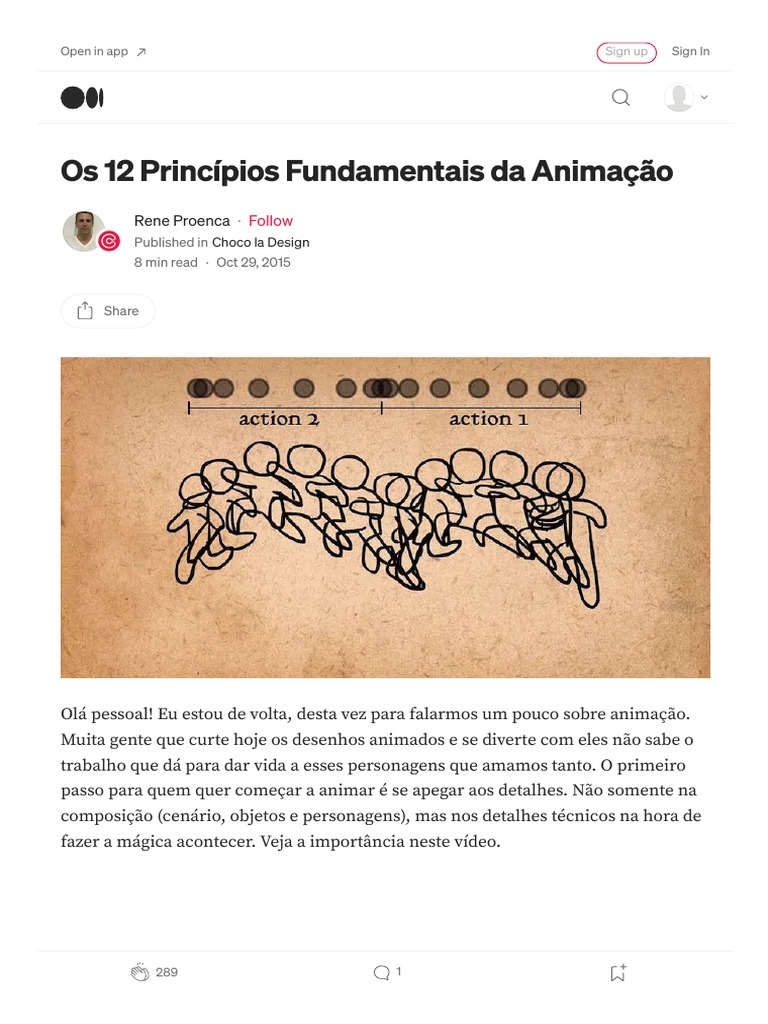 Os 12 Princípios Fundamentais Da Animação - by Rene Proenca - Choco La ...