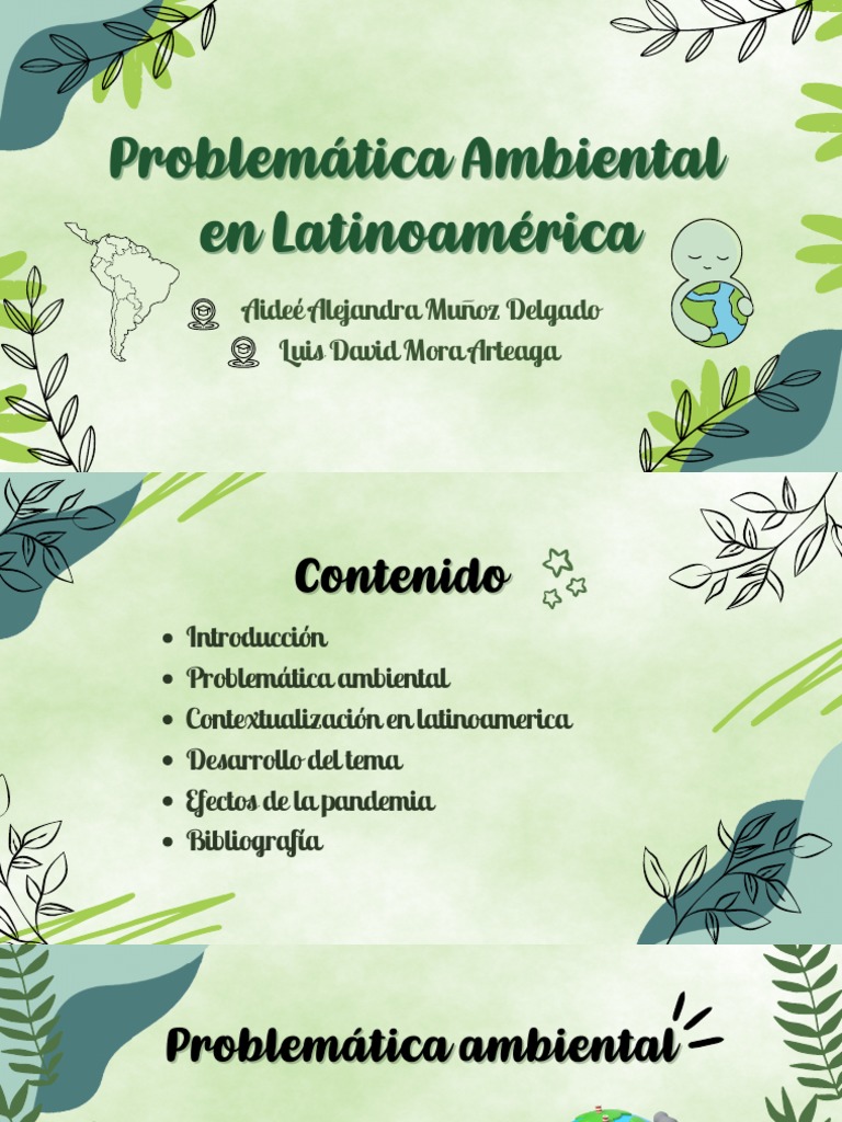 Problemática Ambiental en Latinoamérica | PDF | Contaminación | America ...